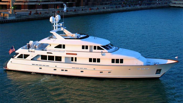 Superyacht Lady Gayle Marie now for sale at RJC Yachts